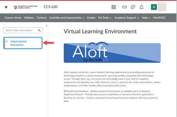 AWS Control Tower Instructions To Access – UMGC Lab Support
